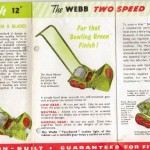 Webb | Vintage Horticultural and Garden Machinery Club